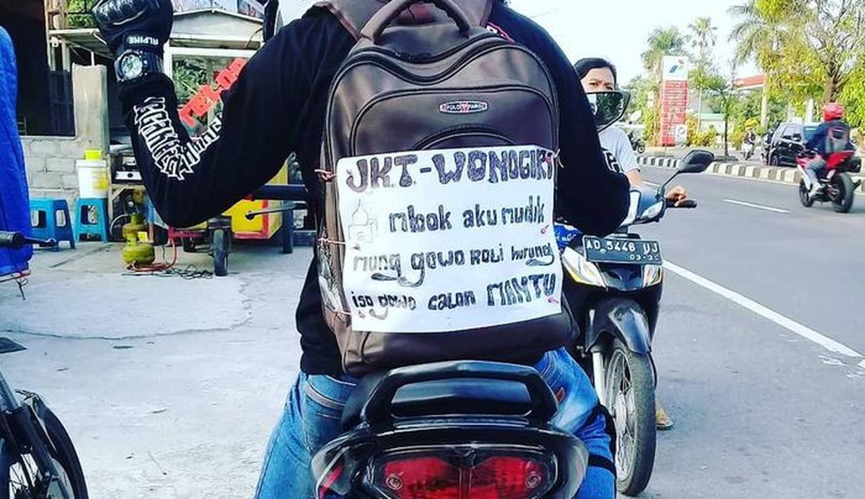 15 Meme Tulisan Curhat di Belakang Pemudik, Sukses Bikin Tertawa di ...