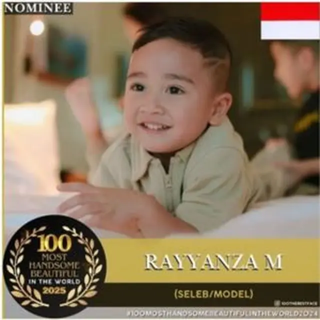 Bikin gemas, Rayyanza, Kamari, dan Abe Abraham masuk daftar 100 Handsome and Beautiful 2025