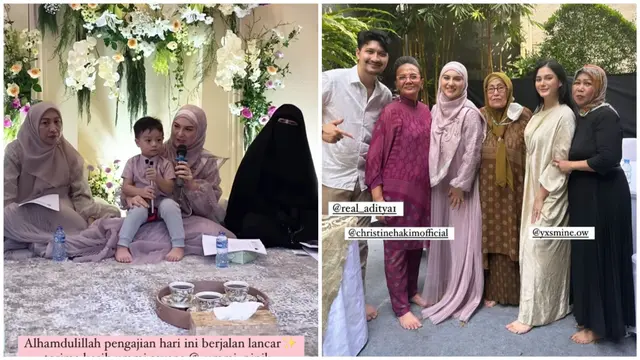 7 Momen Irish Bella Gelar Tasyakuran Dihadiri Rekan Artis: Umi Pipik ...