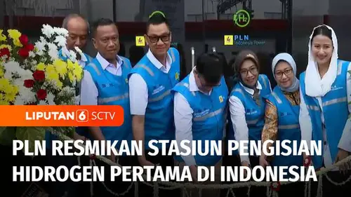 VIDEO: PLN Meresmikan Stasiun Pengisian Hidrogen Pertama di Indonesia | Enamplus