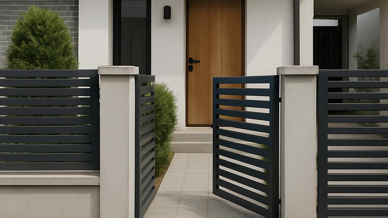 7 Model Pagar Rumah Sederhana di Perkotaan yang Estetik, Minimalis tapi ...
