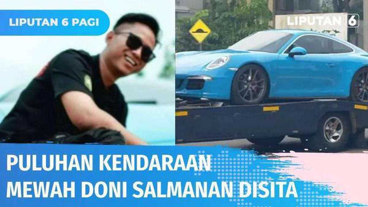 VIDEO: Iring-iringan Aset Doni Salmanan yang Disita Polisi ...