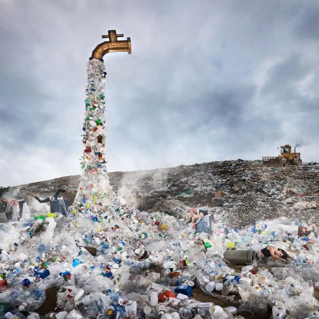 6 Potret Karya Seni dari Sampah Plastik yang Penuh Makna - Lifestyle ...