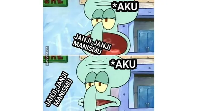 6 Meme Squidward Tentang Hidup Ini Bikin Merenung Sekaligus Kocak - Hot Liputan6.com