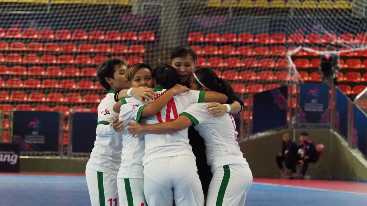 AFC Futsal: Timnas Futsal Indonesia Putri Imbangi Thailand