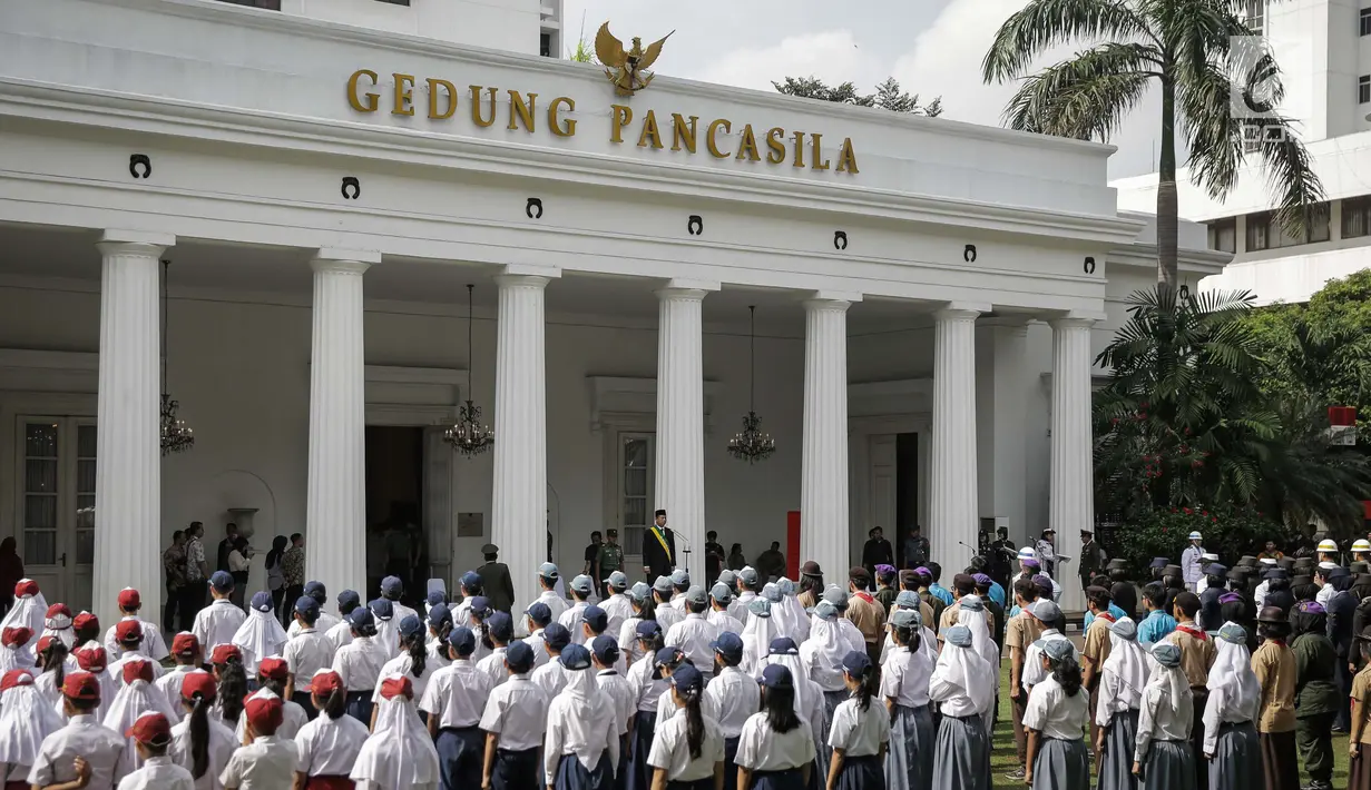 Intip Persiapan Upacara Hari Lahir Pancasila di Gedung Pancasila - Foto ...