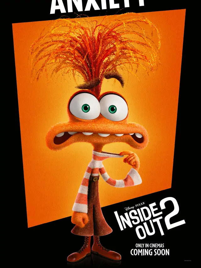 4 Emosi Baru di Fim Animasi Inside Out 2, Ada yang Selalu Overthinking ...