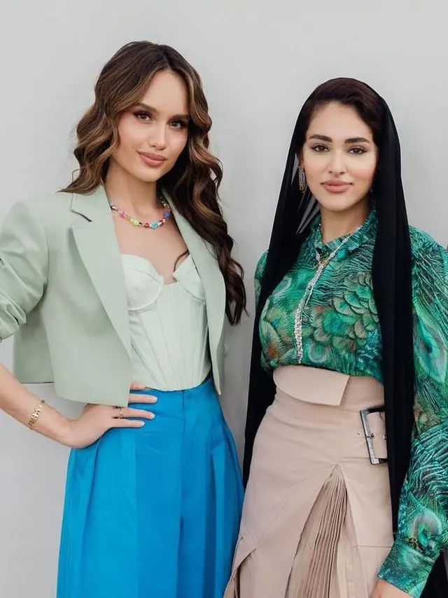 Adu Gaya Smart Casual Cinta Laura vs Putri Bahrain, Sama-Sama Perempuan ...