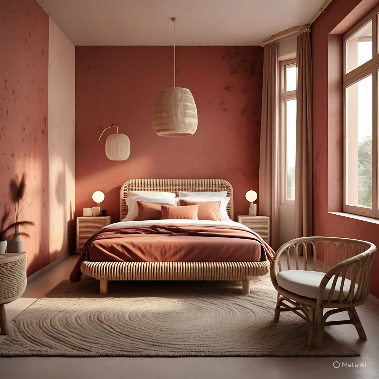 13 Inspirasi Cat Kamar Warna Merah yang Estetik dan Terlihat Mewah di ...