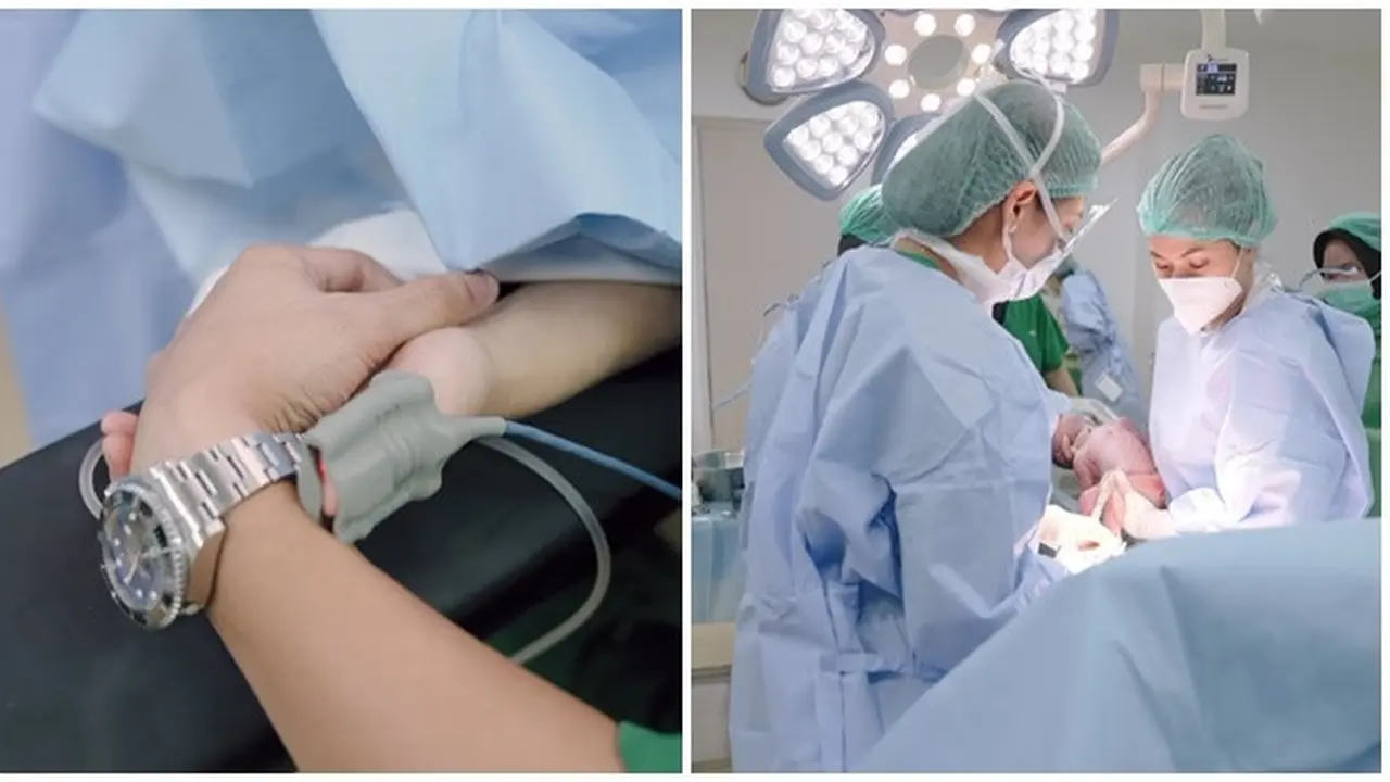 Atries Angel Melahirkan Anak Pertama, Ini 6 Momen Persalinannya - Hot ...