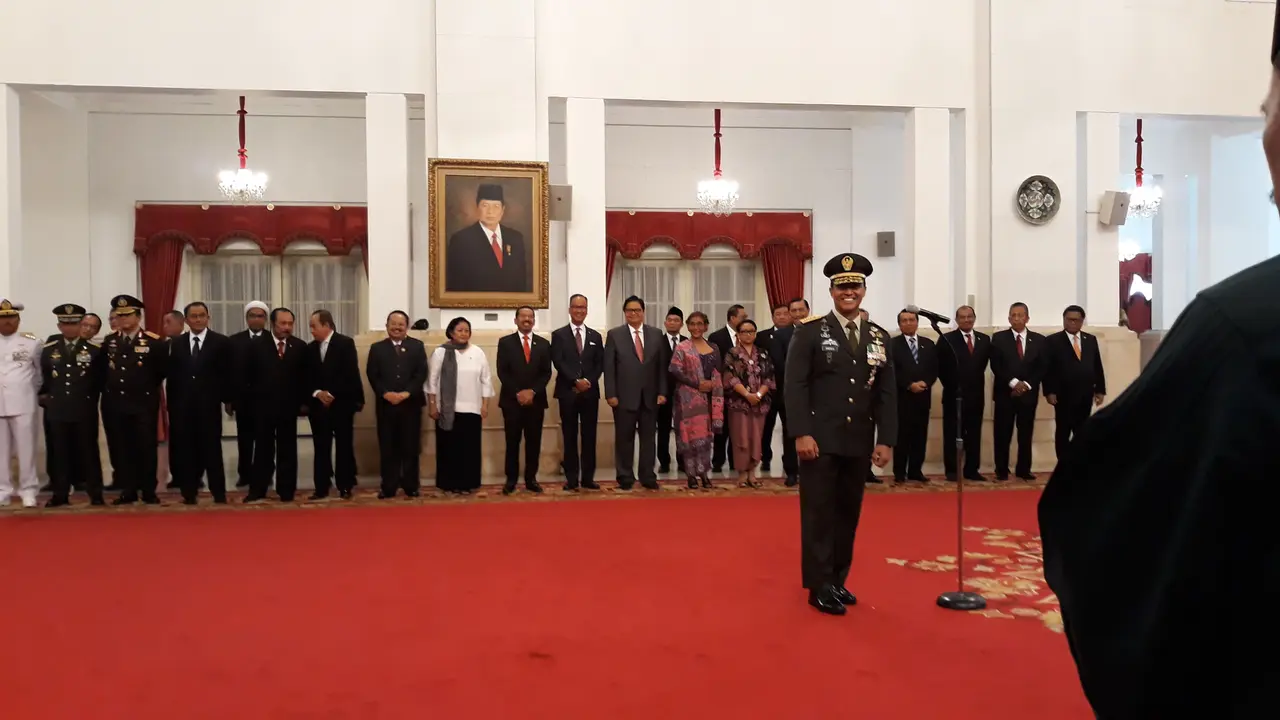 Andika Perkasa Resmi Jabat KSAD