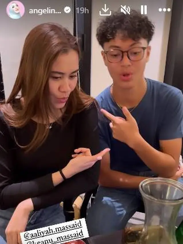 Makan Bareng, Ini 7 Kebersamaan Thoriq Halilintar Bersama Angelina Sondakh - Hot Liputan6.com