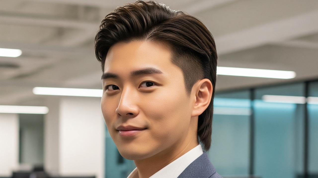 7 Model Rambut Pria Korea Mullet Pendek yang Jadi Favorit di 2025, Siap ...