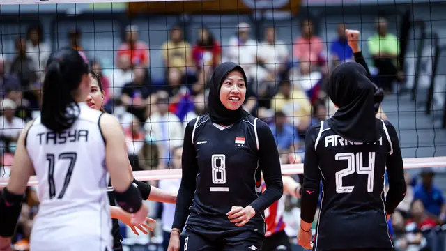 Link Live Streaming SEA V League 2025 Timnas Voli Putri Indonesia vs Thailand di Vidio - Bola ...