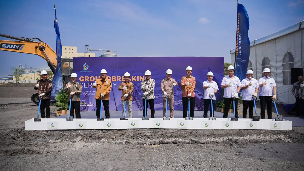 Proyek Mini LNG Plant Pertama di Indonesia Diresmikan - Bisnis Liputan6.com