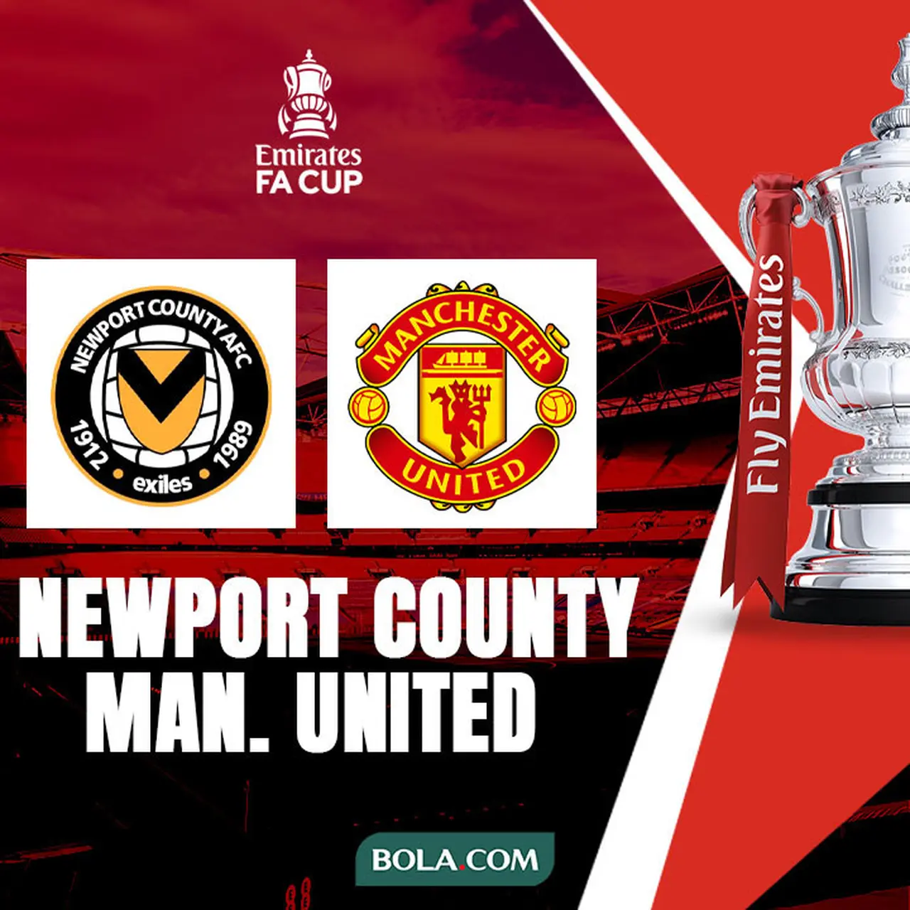 Prediksi Newport County Vs MU di Piala FA: Setan Merah Serius - Inggris ...