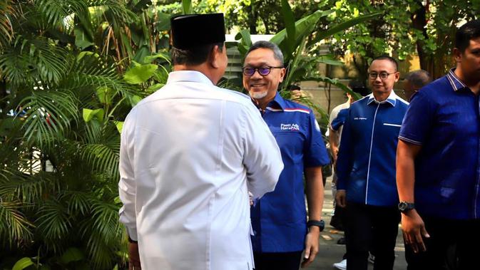 Zulhas Temui Prabowo di Kertanegara, Ini yang Dibahas - News Liputan6.com