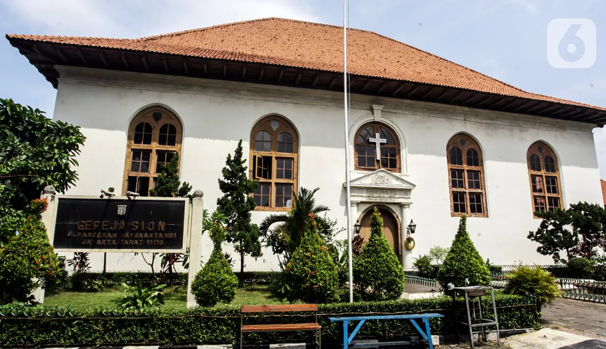 Melihat Gereja Berusia 326 Tahun di Jakarta - Foto Liputan6.com