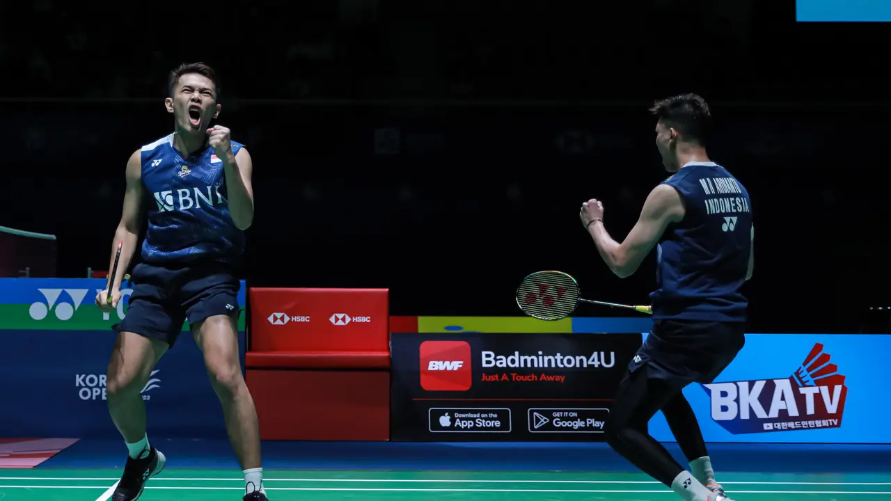Jadwal Final Korea Open 2023: Fajar/Rian Tantang Pasangan India - Bisnis Liputan6.com