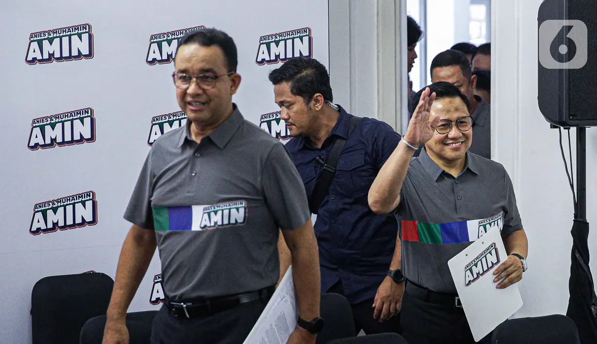 Anies - Cak Imin Umumkan Timnas AMIN untuk Pemenangan Pilpres 2024 - Foto Liputan6.com