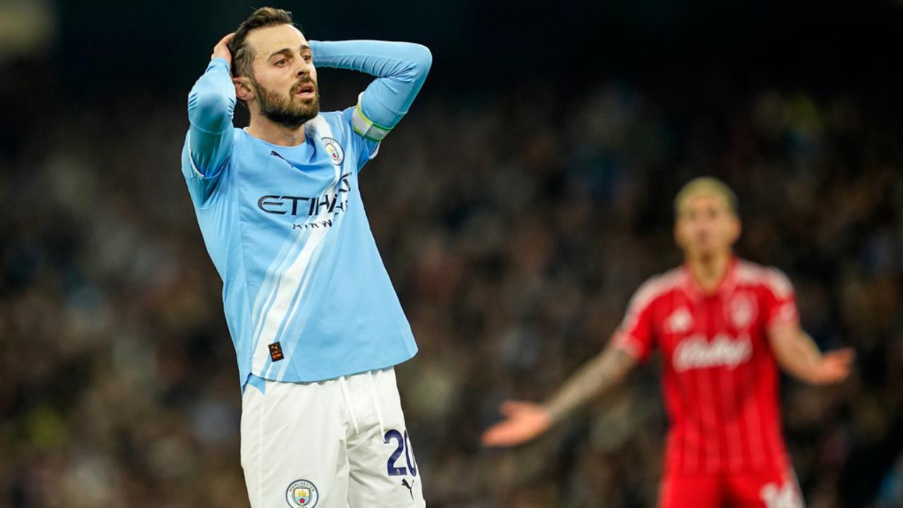 Man City Kehilangan Poin Melawan Forest, Bernardo Silva Salahkan Wasit ...