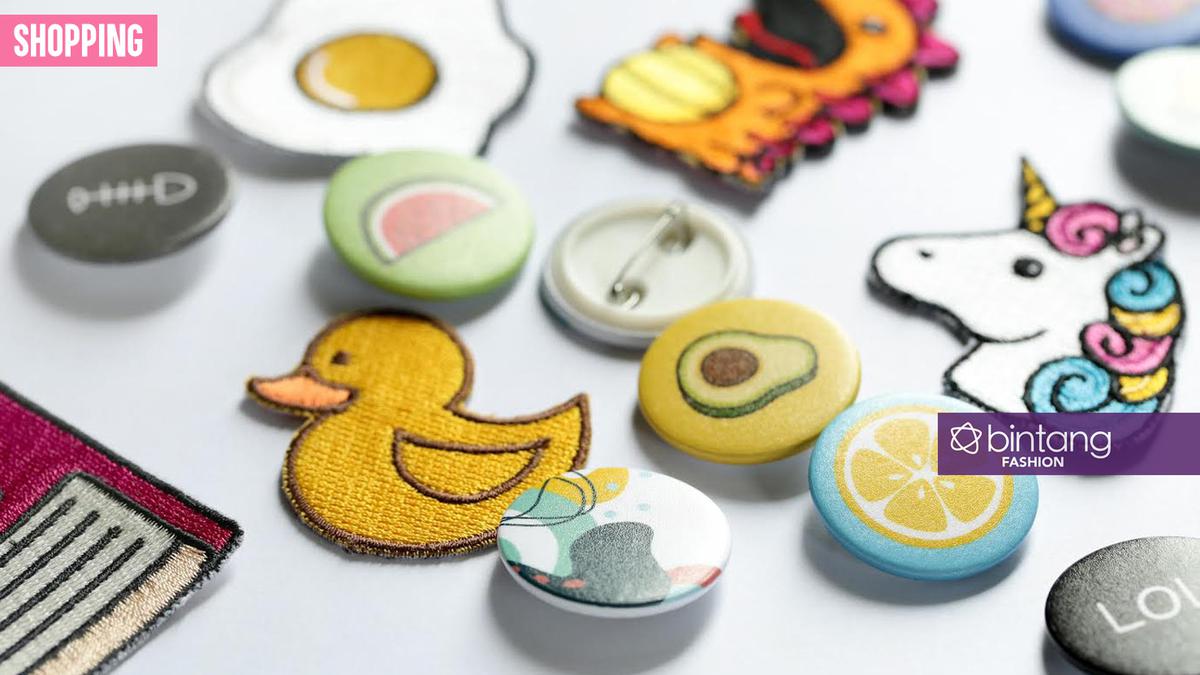 Shopping: Patch dan Pin Lucu Ini Murah Banget - Fashion Fimela.com