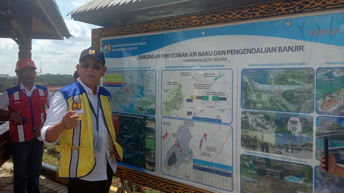 Bendungan Sepaku Semoi Suplai Air Baku 2 Juta Penduduk IKN Nusantara di 2035 - Bisnis Liputan6.com