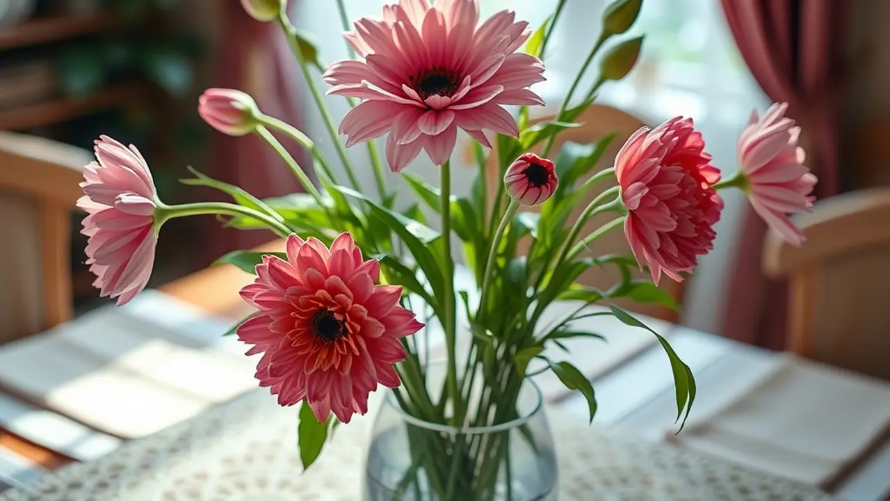 12 Tips Merangkai Bunga Estetik di Vas Ala Florist, Pemula Pasti Bisa ...