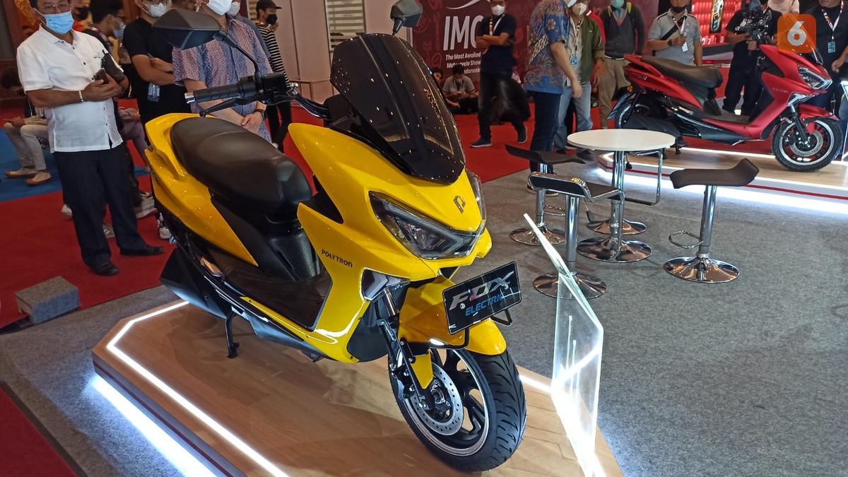 Motor Listrik Polytron Fox-R dan T-Rex Resmi Meluncur di IMOS 2022 ...