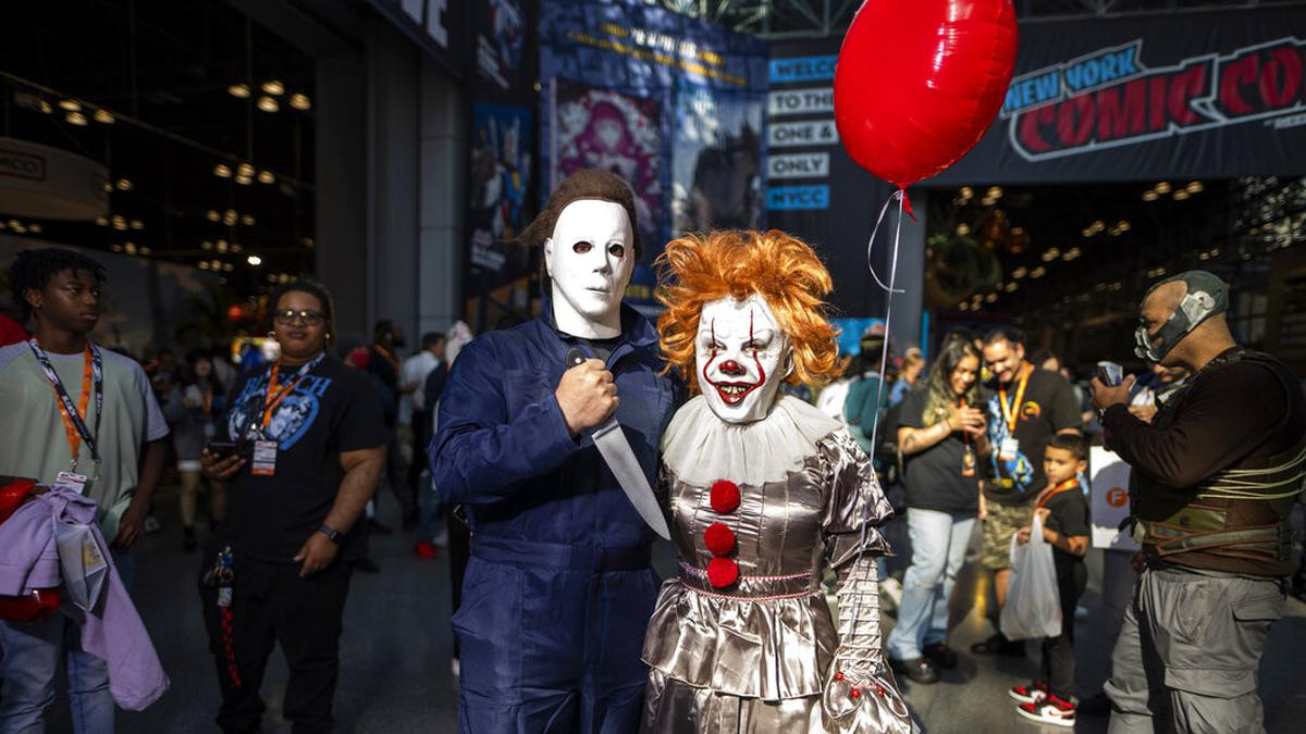Ngerinya Cosplay Karakter Horor di New York Comic Con, dari Badut Film ...
