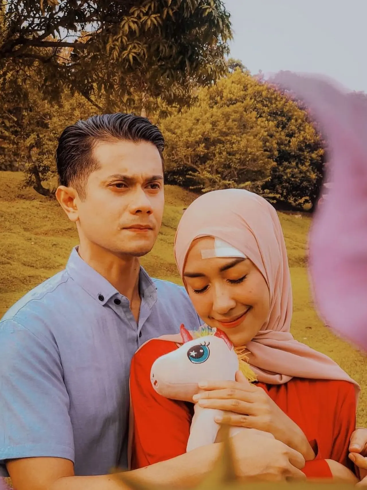 7 Potret Romantis Ferdi Ali – Icha Anisa di Mega Series Suara Hati Nur ...