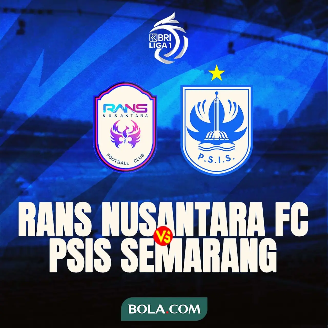 Link Live Streaming BRI Liga 1 di Vidio: RANS Nusantara FC Vs PSIS - Indonesia Bola.com