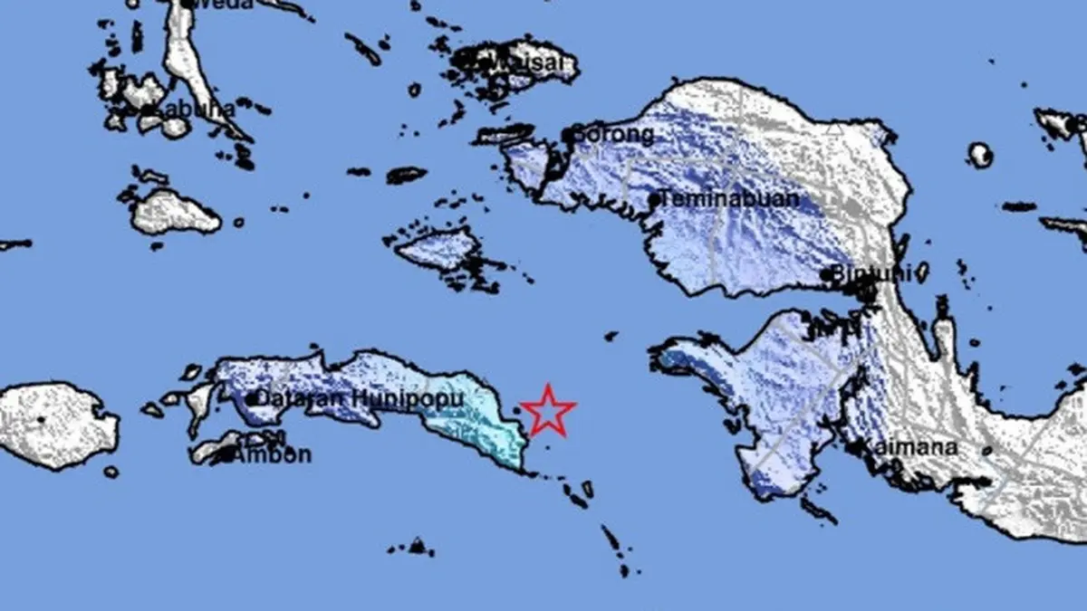 Berita Gempa di Laut Seram Hari Ini - Kabar Terbaru Terkini | Liputan6.com