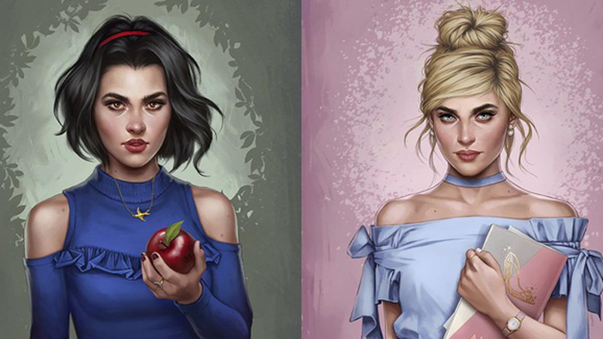 Gadis Kekinian, Begini Tokoh Puteri Disney Jika Hidup Tahun 2017