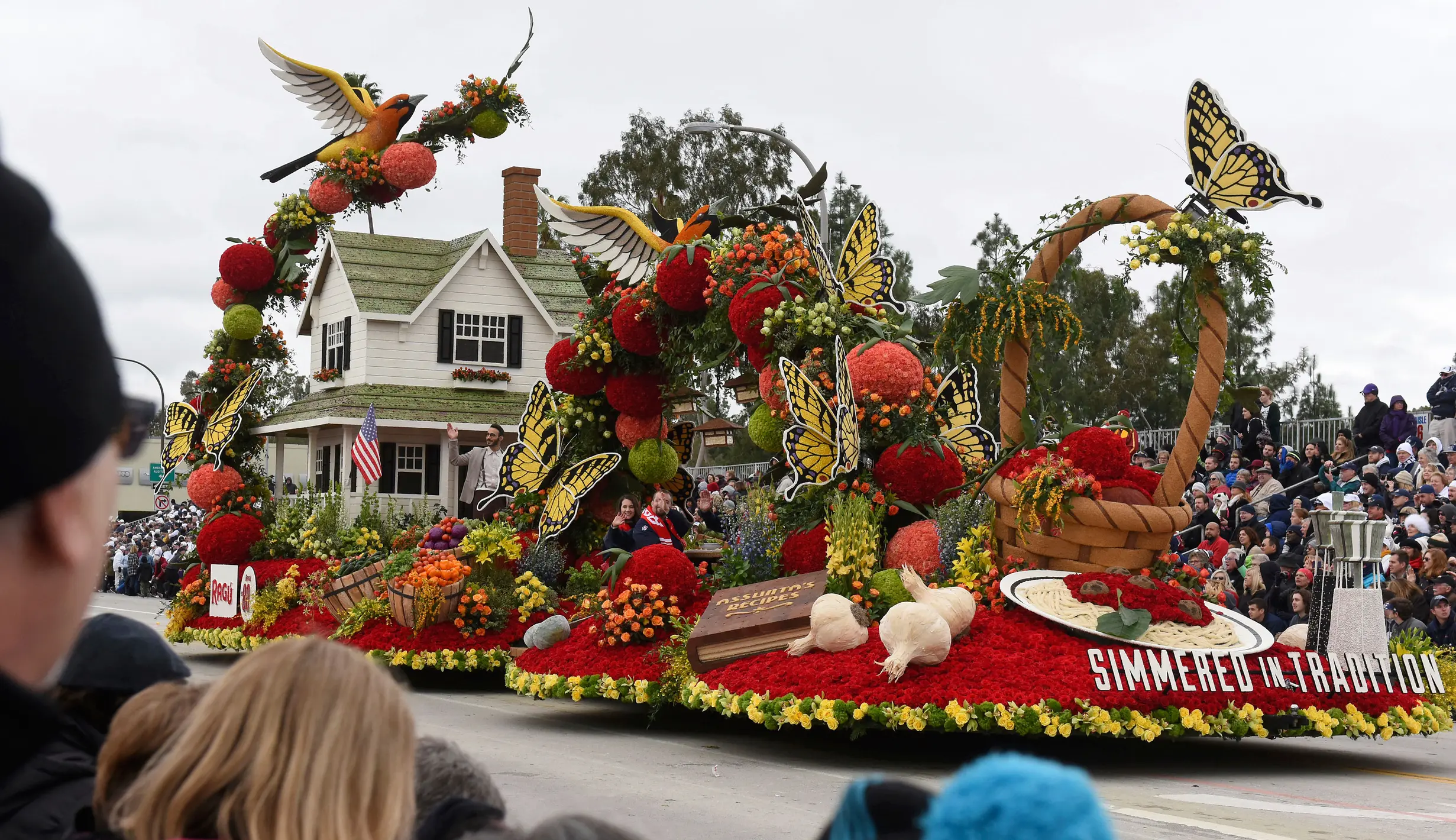 Warna-Warni Kemeriahan Parade Bunga Mawar di Pasadena - Foto Liputan6.com
