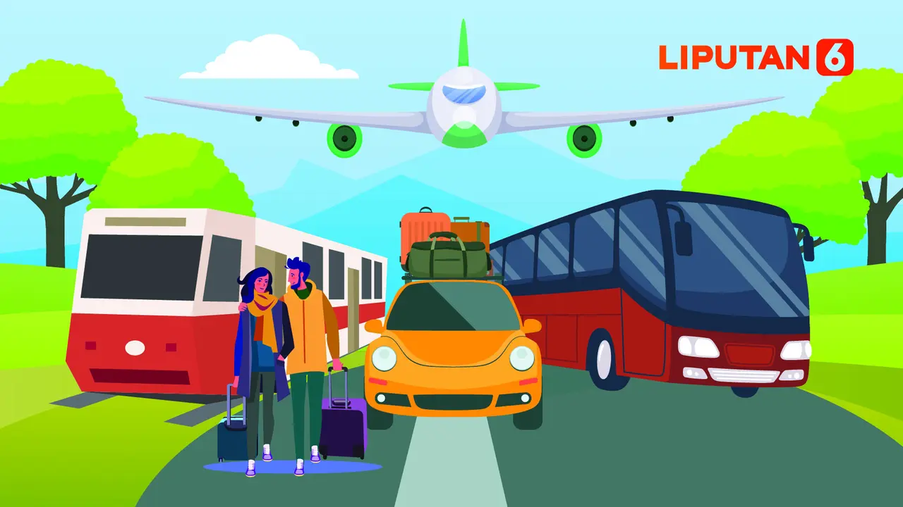 Infografis Awas Macet Saat Mudik Lebaran 2024 - News Liputan6.com