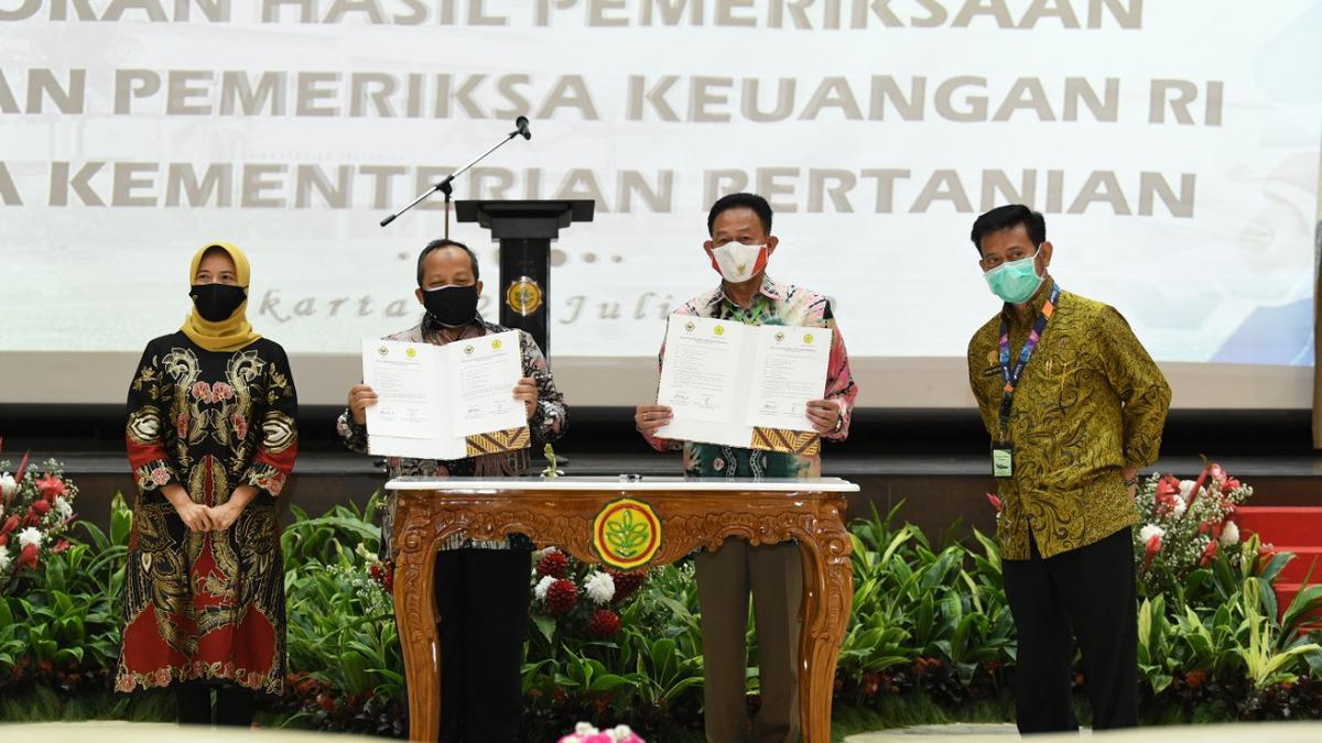 Raih Opini WTP 4 Kali, Kementan Komitmen Jaga Transparansi Pengelolaan ...