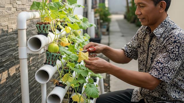 10 Tips Menata Pipa PVC Hidroponik di Dinding Rumah, Inspirasi untuk ...