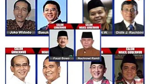 Janji-janji Para Calon DKI Satu dan Dua - News Liputan6.com