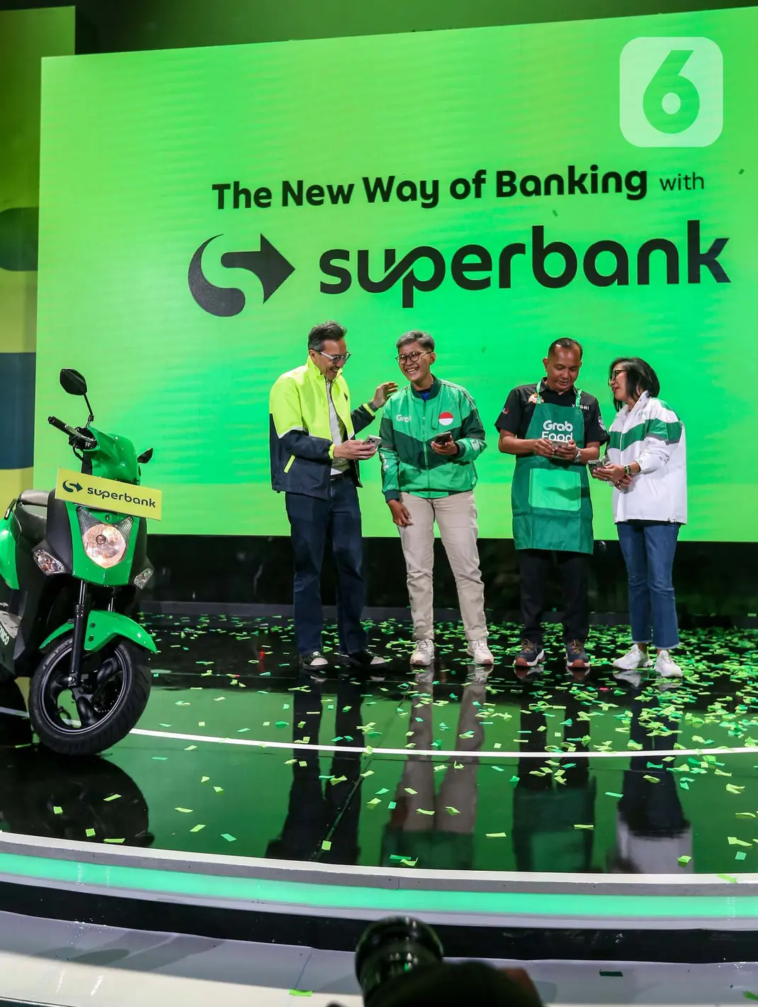 Layanan Perbankan Superbank di Aplikasi Grab Resmi Diluncurkan - Foto ...