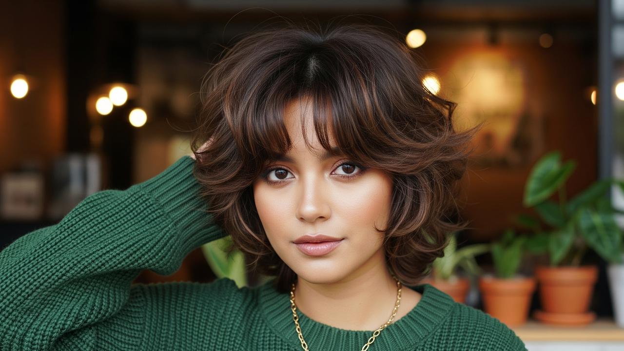 7 Model Rambut Wanita Pendek Butterfly, Bikin Wajah Terlihat Lebih ...