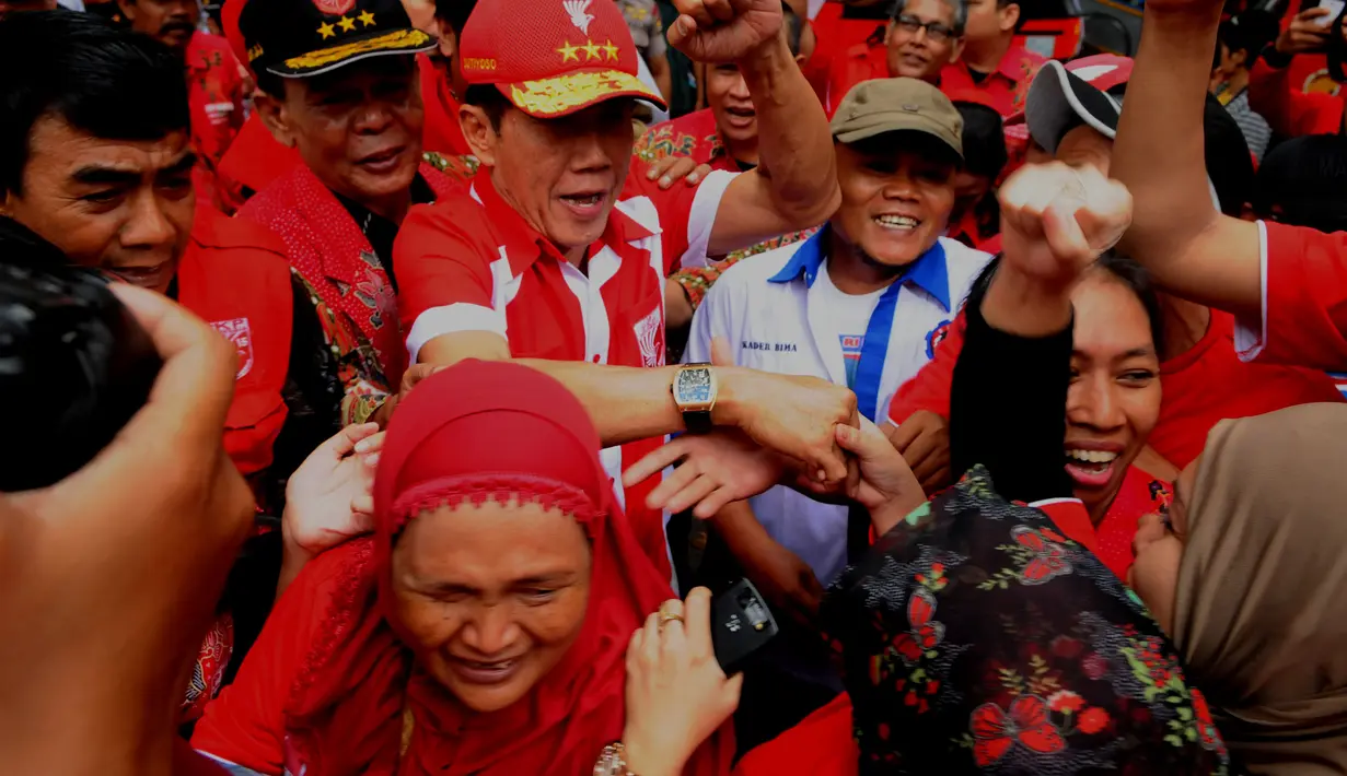 [FOTO] Kampanye Perdana PKPI, Sutiyoso Larang Golput - Foto Liputan6.com