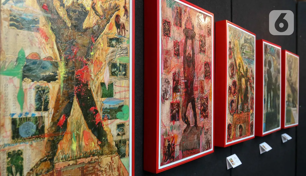 Pameran Seni Rupa Bergerak di TIM Jakarta - Foto Liputan6.com