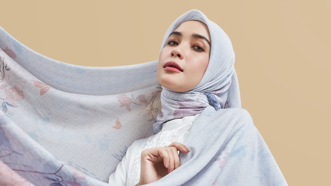 Inspirasi Hijab Motif Bunga yang Cocok untuk Outfit Ramadhan dan ...