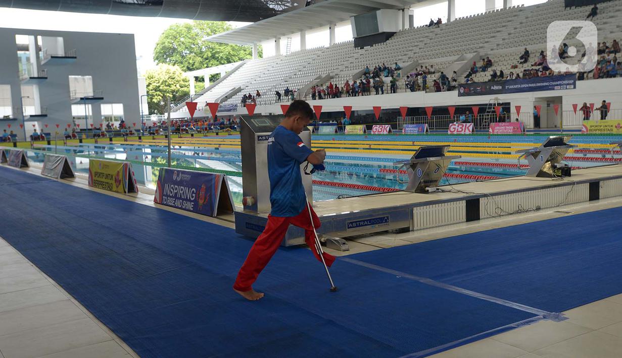 FOTO: Semangat Atlet Disabilitas di Kejuaraan Para Swimming ...