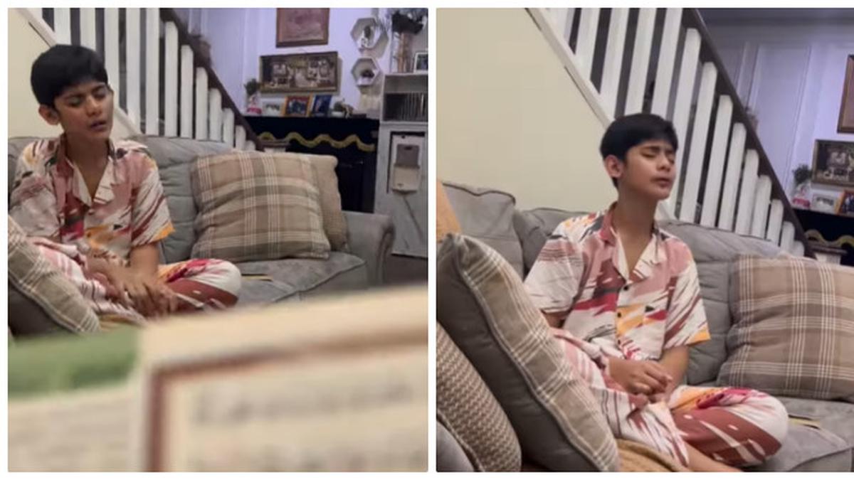 6 Momen King Faaz Anak Fairuz A Rafiq Murojaah Hafalan Al-Qur'an Usai Sahur, Banjir Pujian - Hot ...