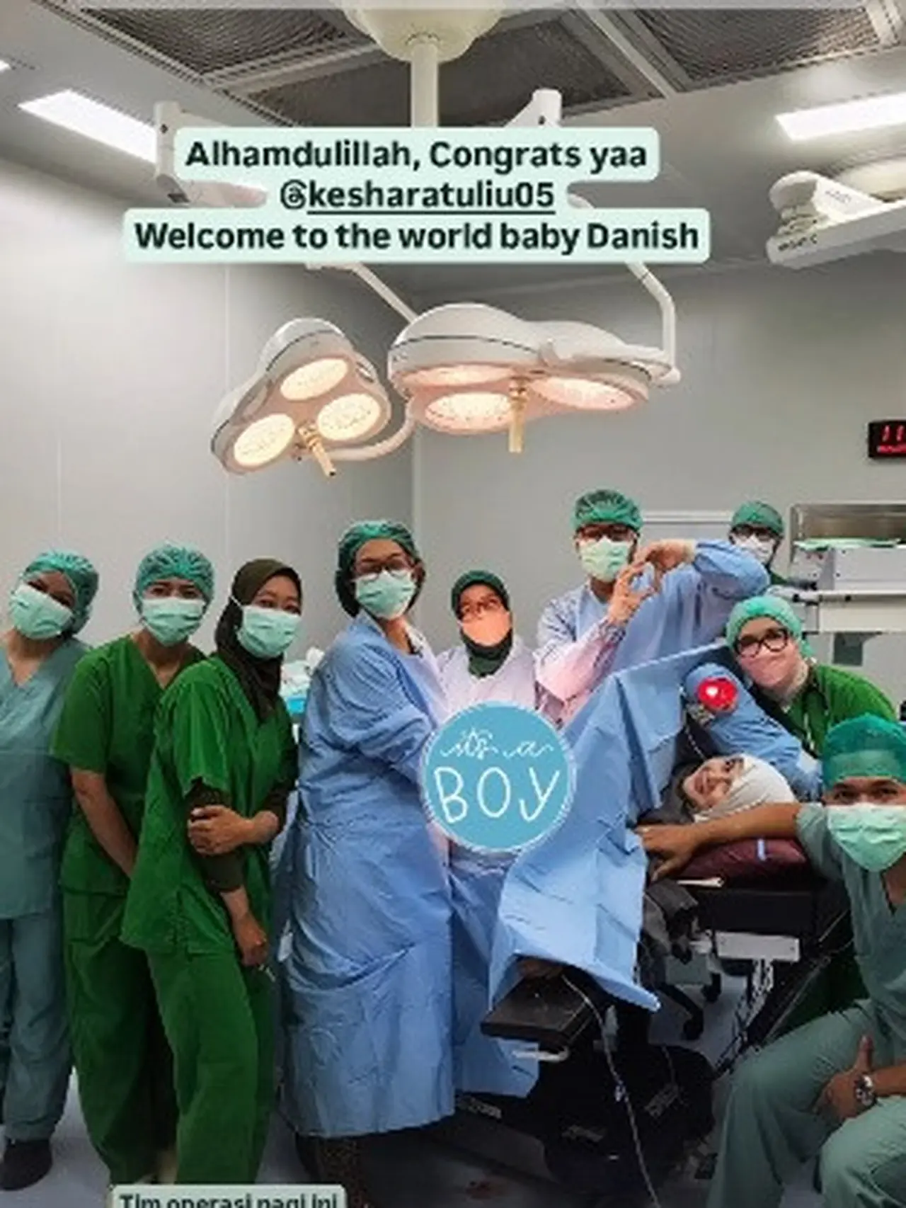 7 Potret Kesha Ratuliu Melahirkan Anak Ketiga, Penuh Haru - ShowBiz Liputan6.com