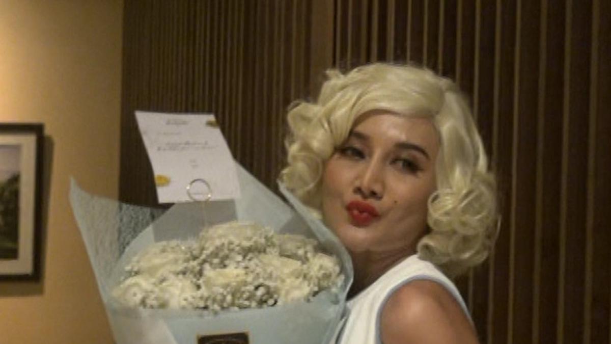 Mey Callebaut Tampil Cantik Bak Marilyn Monroe saat Merayakan Ulang ...