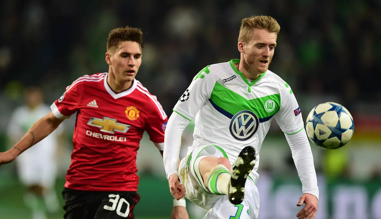 Manchester United Kalah di Kandang Wolfsburg 2-3 - Foto Bola.com
