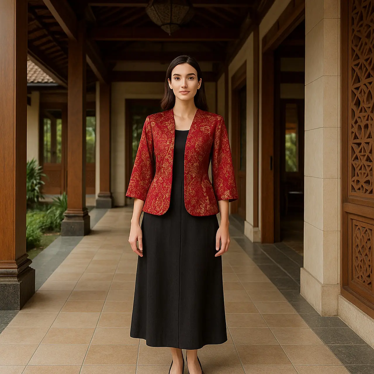 7 Pilihan Model Batik Warna Merah yang Elegan untuk Wanita - Hot ...
